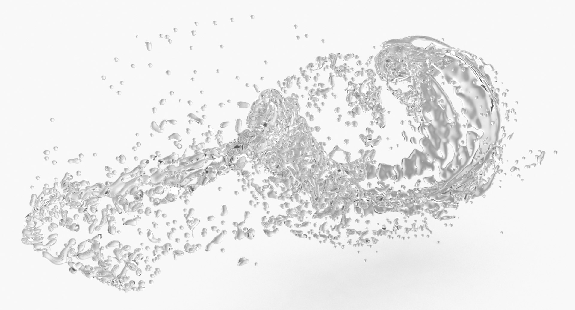 Water Splash Model - TurboSquid 1228602