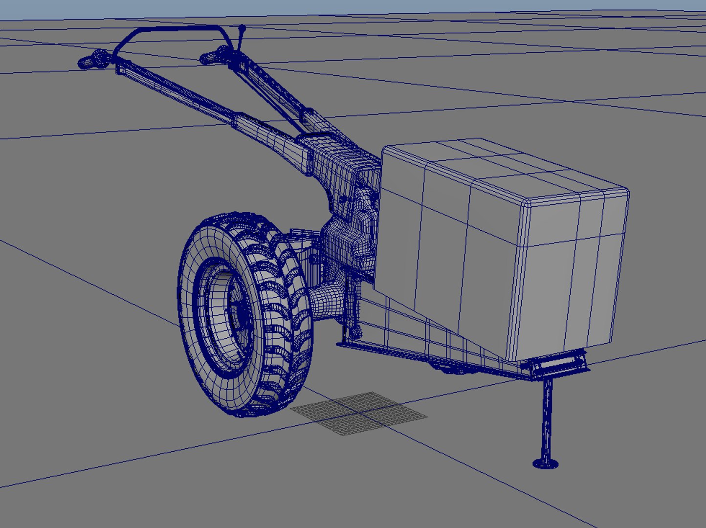3D Handtracktor Tracktor Model - TurboSquid 1325871