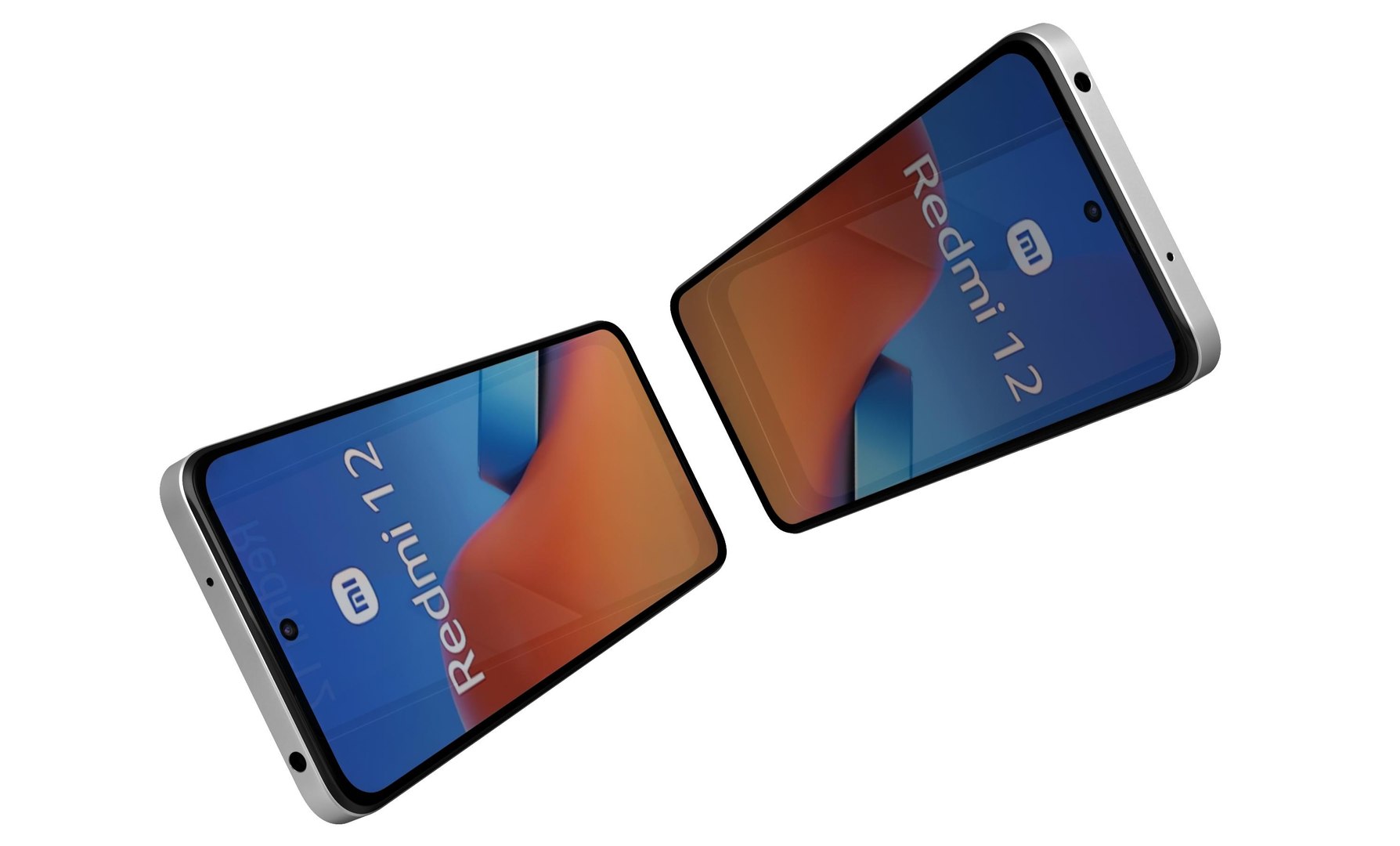 3D Xiaomi Redmi 12 White model - TurboSquid 2087314