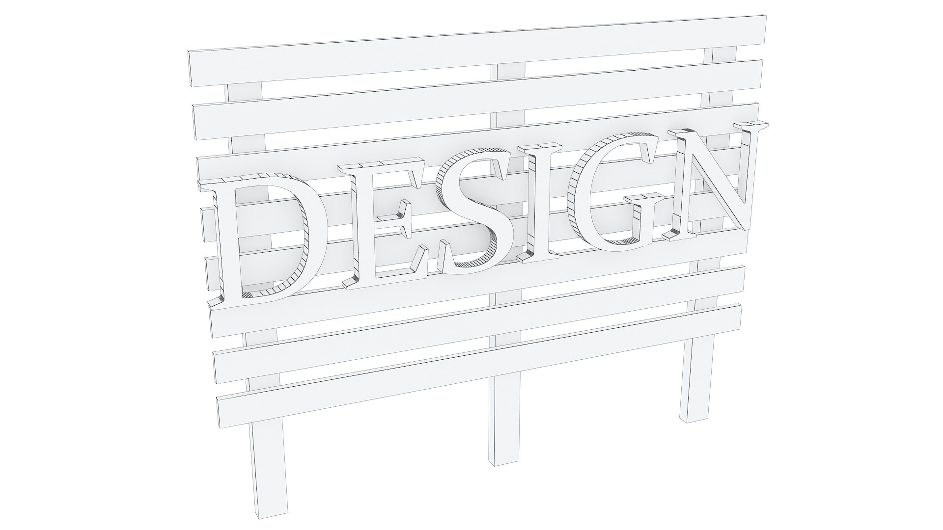 3D Model Advertising Signage 5 - TurboSquid 2029884