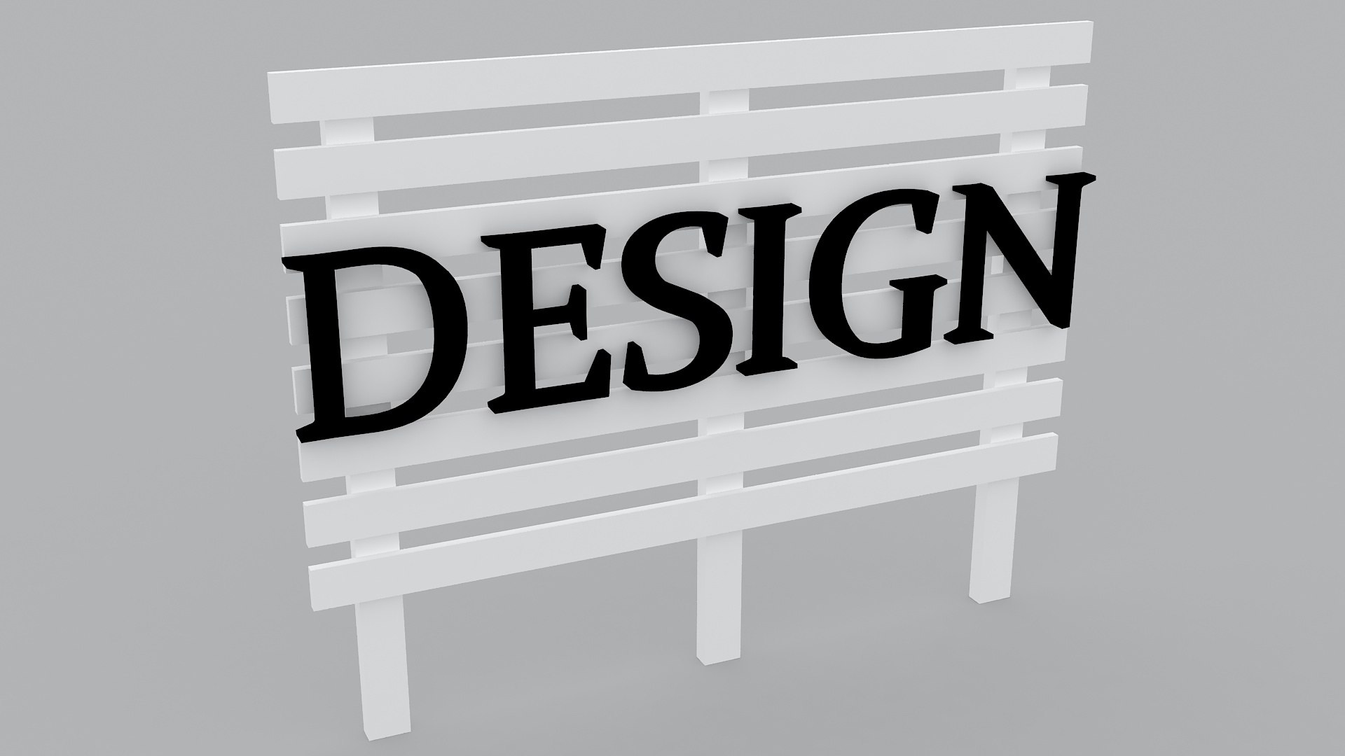 3D Model Advertising Signage 5 - TurboSquid 2029884