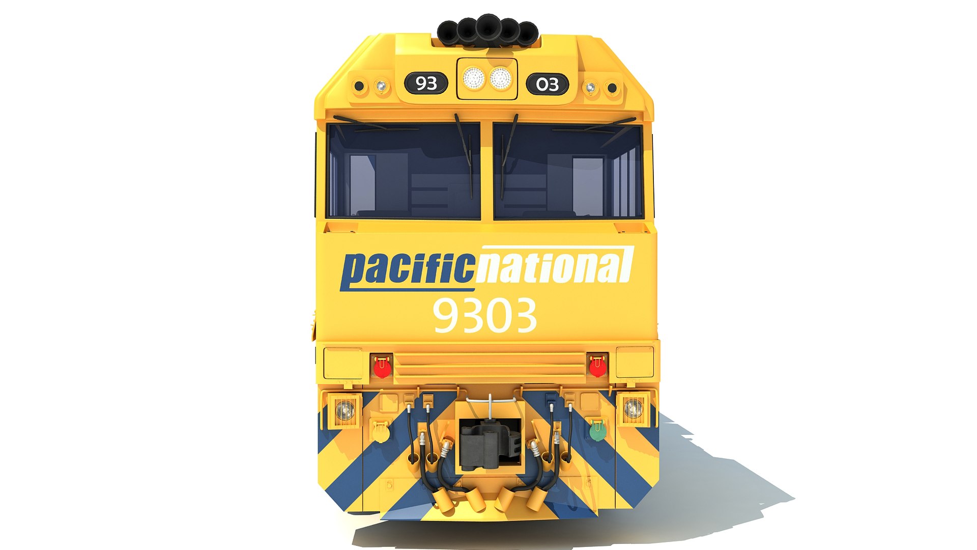 3D Locomotive C44aci - TurboSquid 1649781