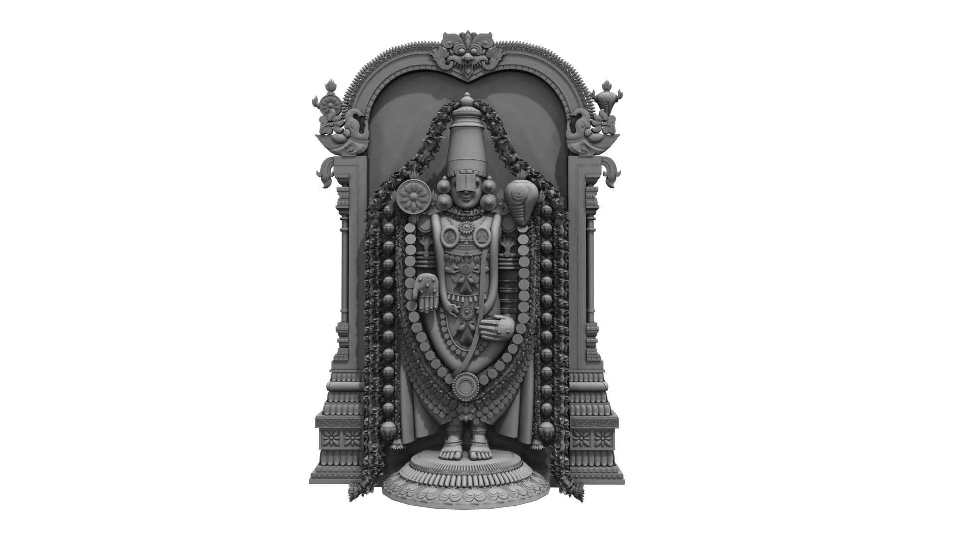 Thirupathi Venkateswara Balaji 3D - TurboSquid 1647710
