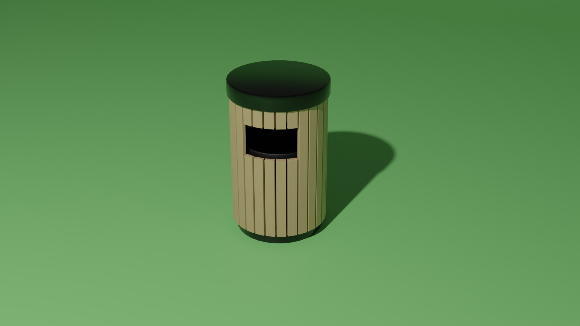 3D Trash Bin Model - TurboSquid 1899492