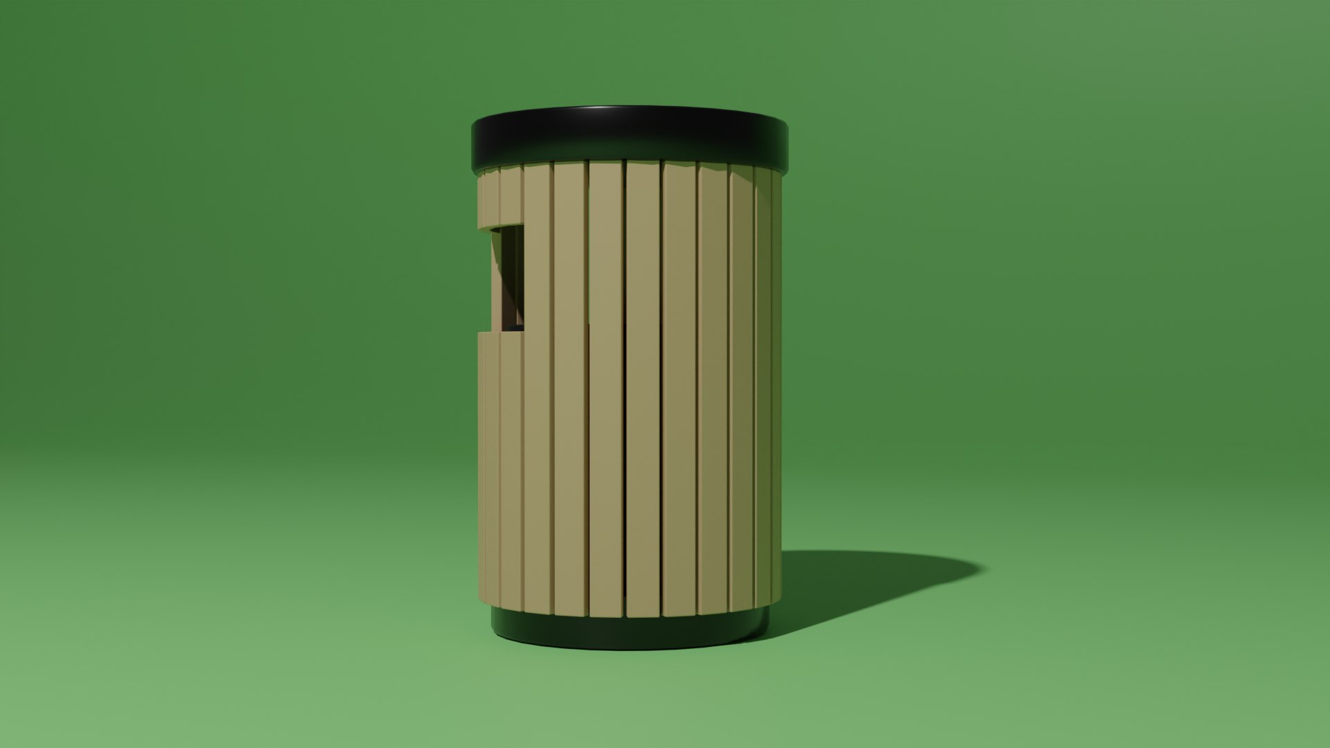 3D Trash Bin Model - TurboSquid 1899492