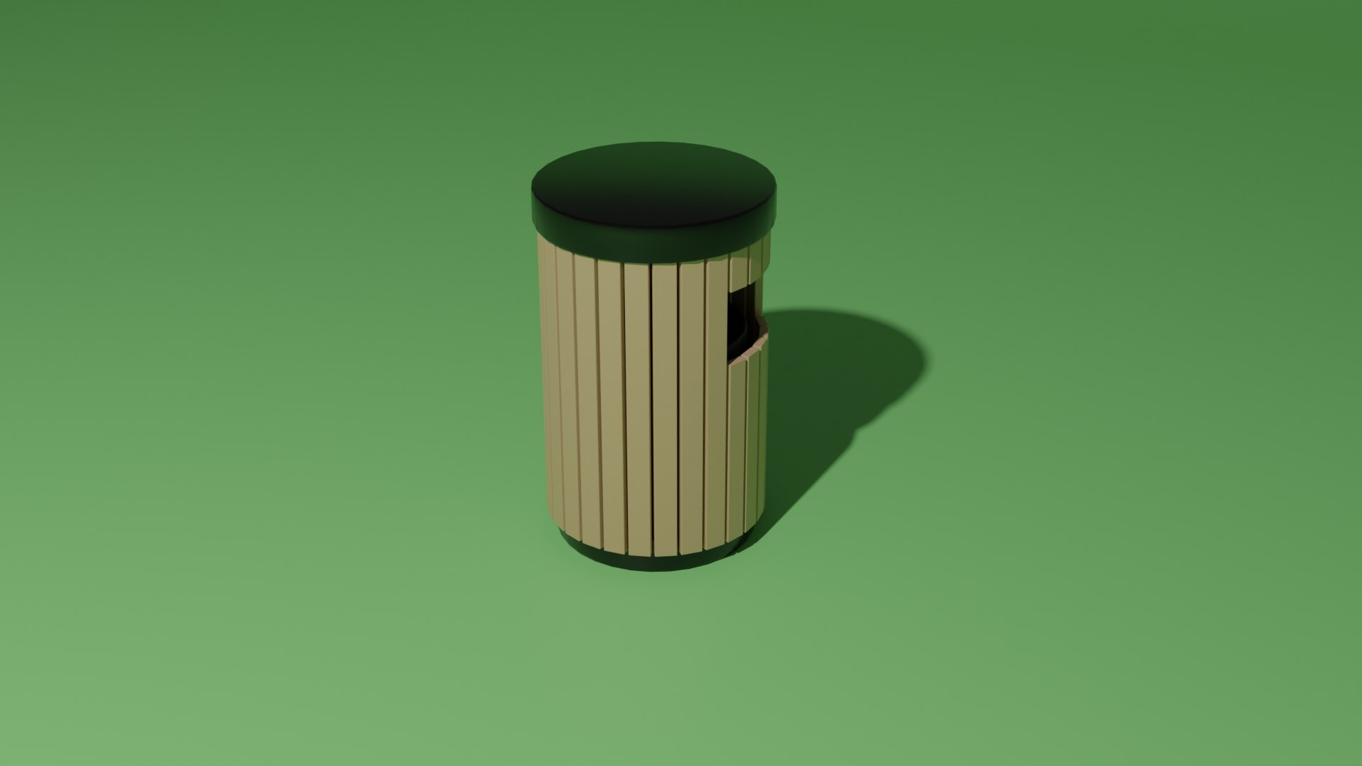 3D Trash Bin Model - TurboSquid 1899492