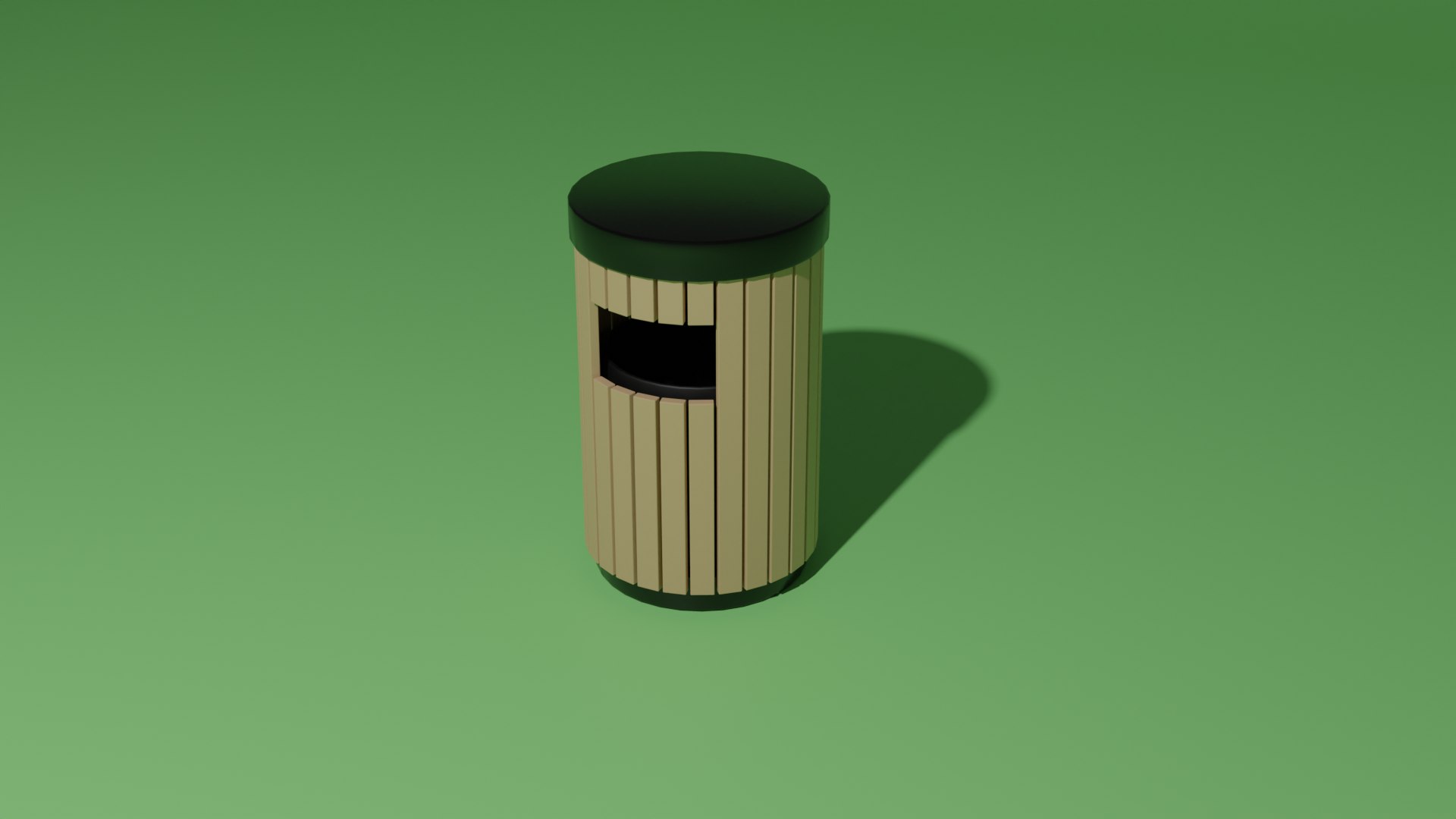 3D Trash Bin Model - TurboSquid 1899492