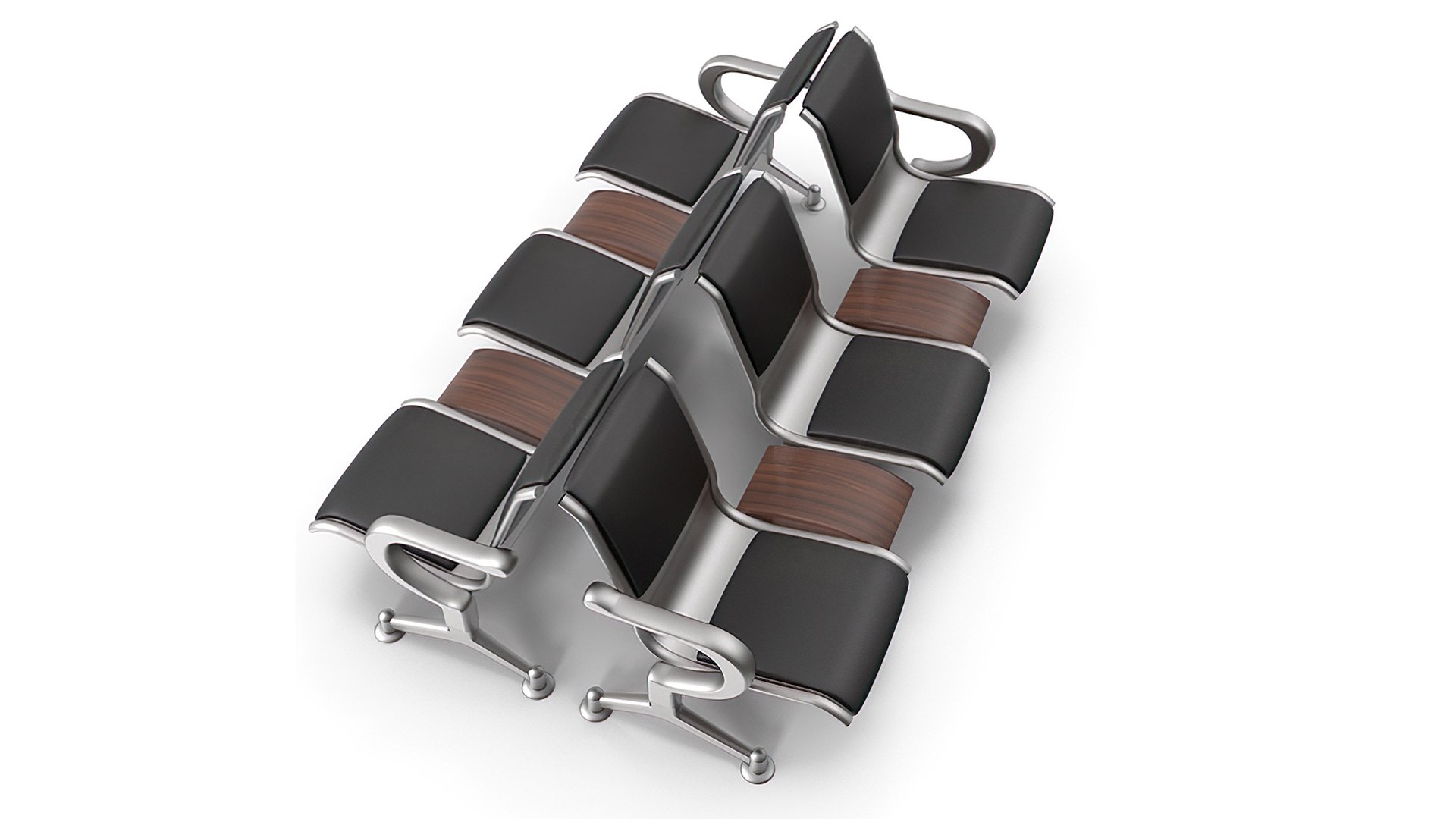 3D Airport Seating - TurboSquid 2016411