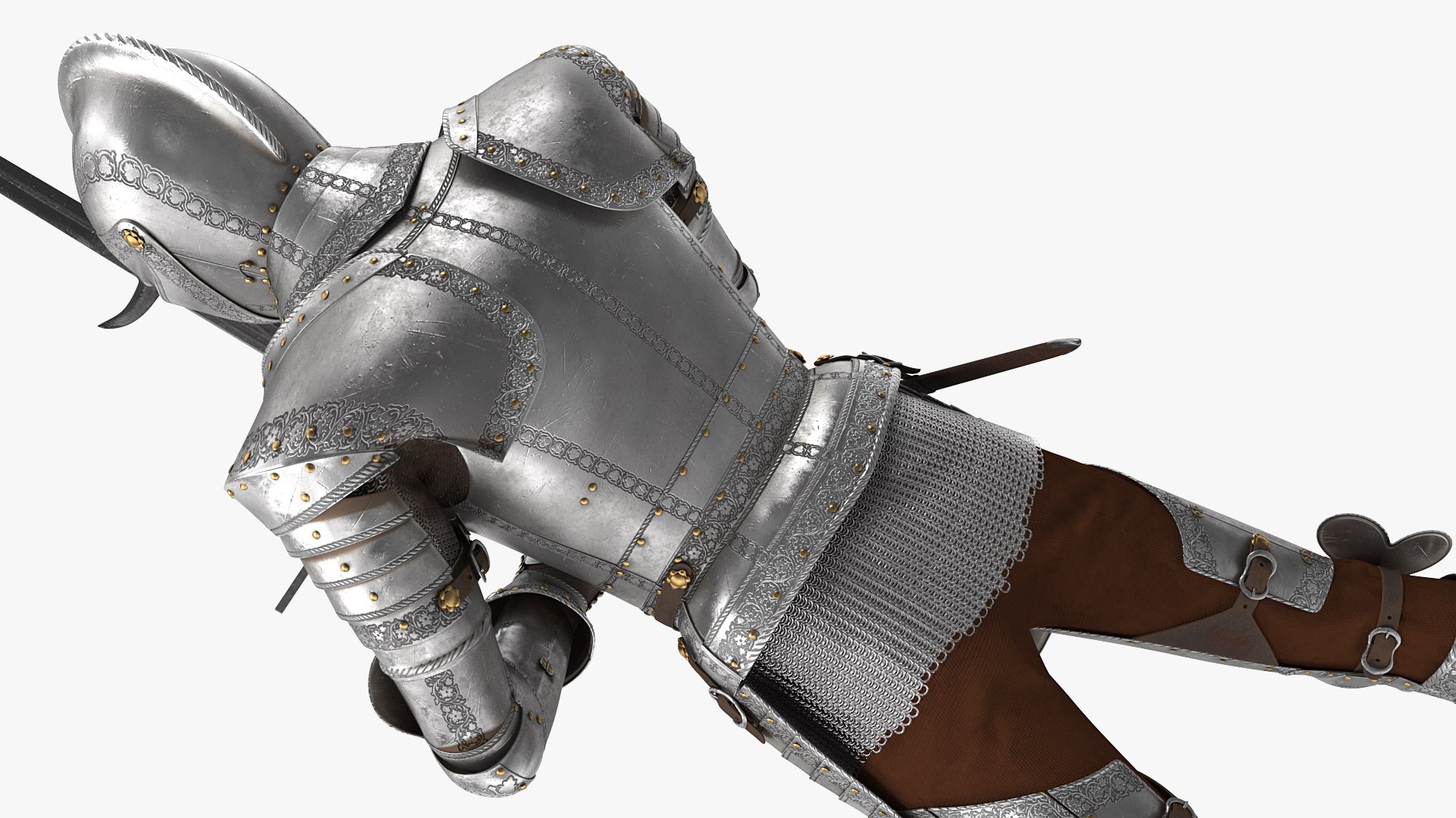 Medieval knight plate armor 3D - TurboSquid 1528494