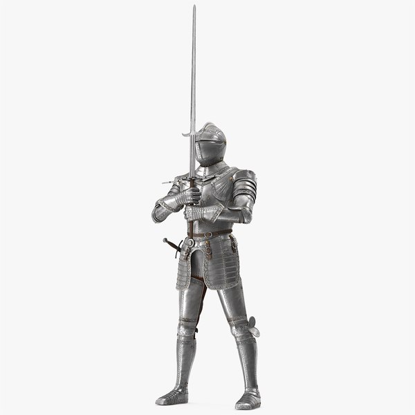 medieval knight 3d max