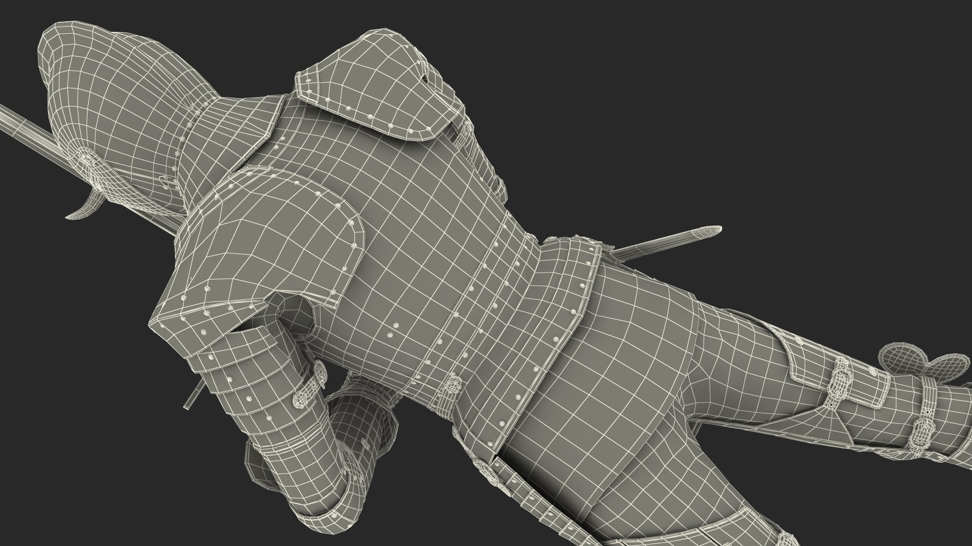 Medieval knight plate armor 3D - TurboSquid 1528494