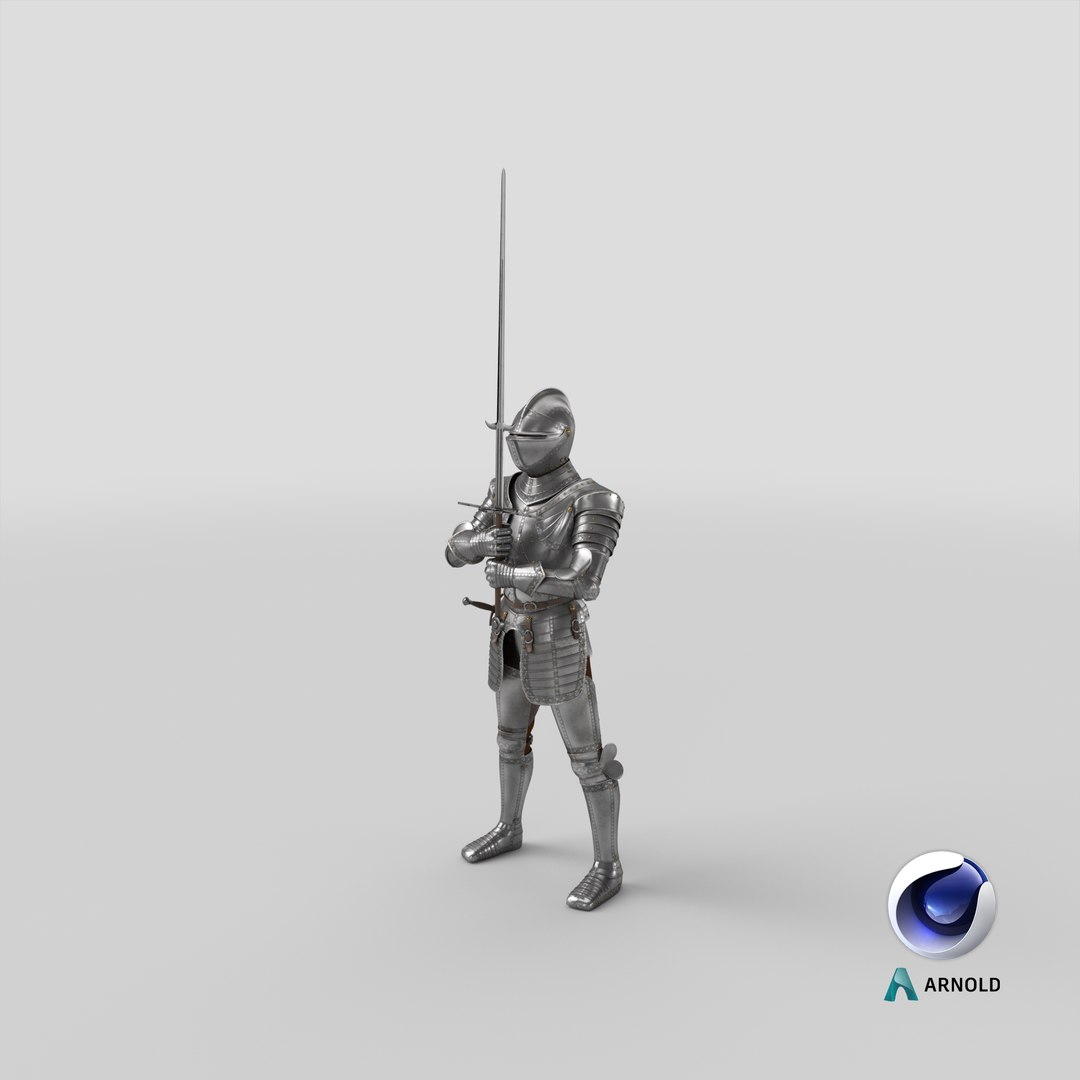 Medieval knight plate armor 3D - TurboSquid 1528494