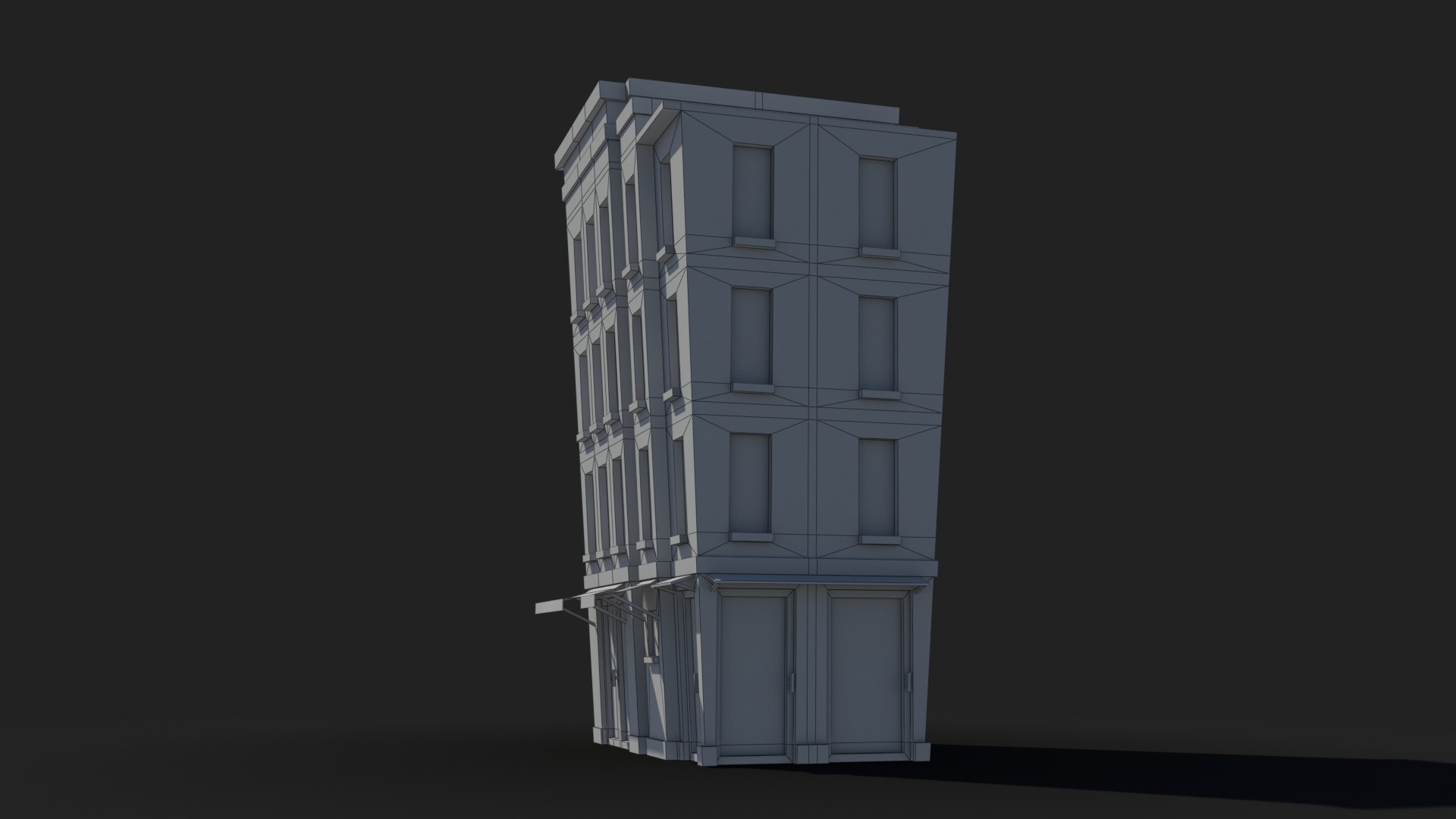 3D Cartoon Building x23 - TurboSquid 1833145