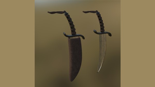 modelo 3d Daga PBR - TurboSquid 1695635