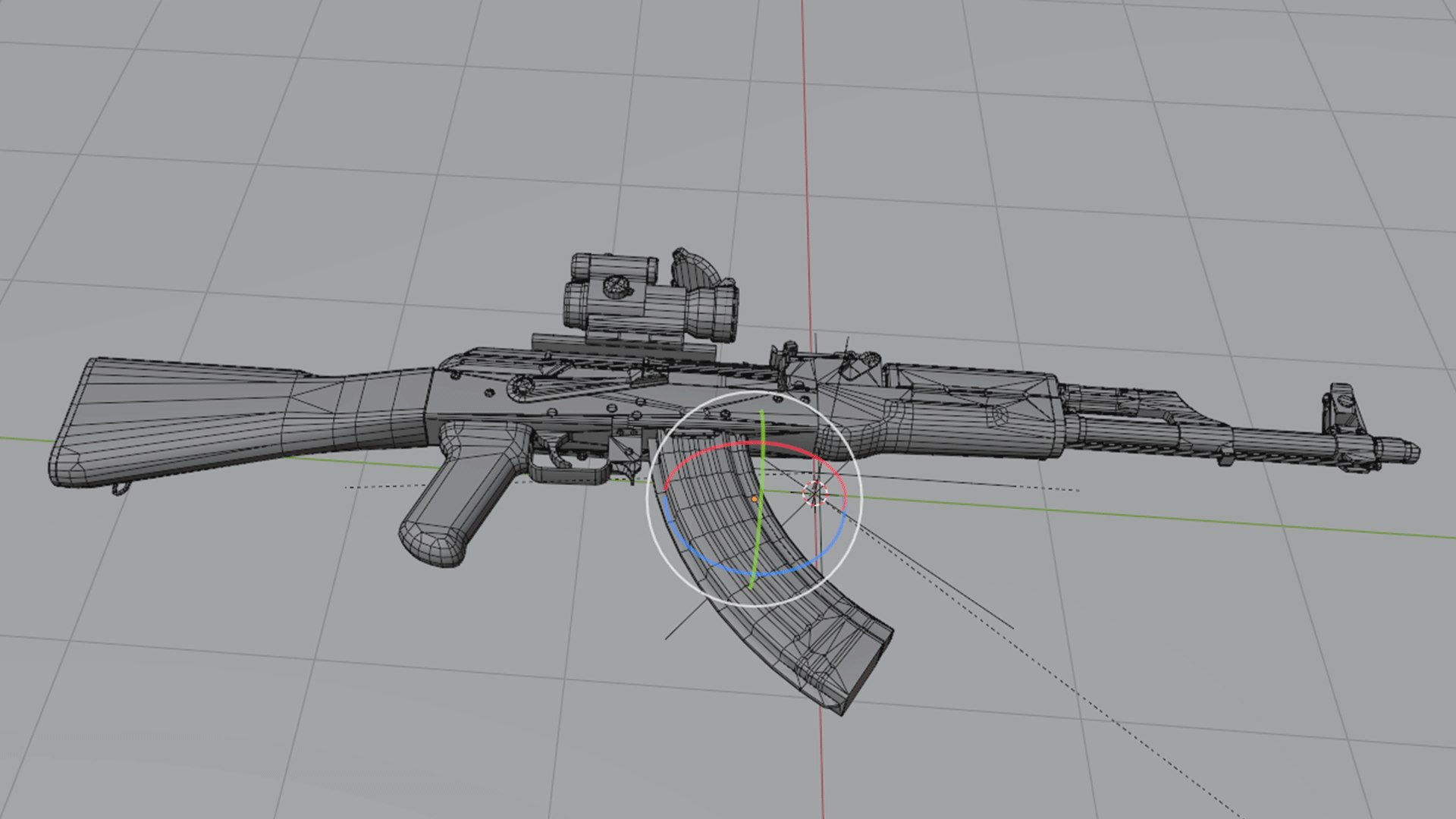 3D Model AK 47 - TurboSquid 1989352