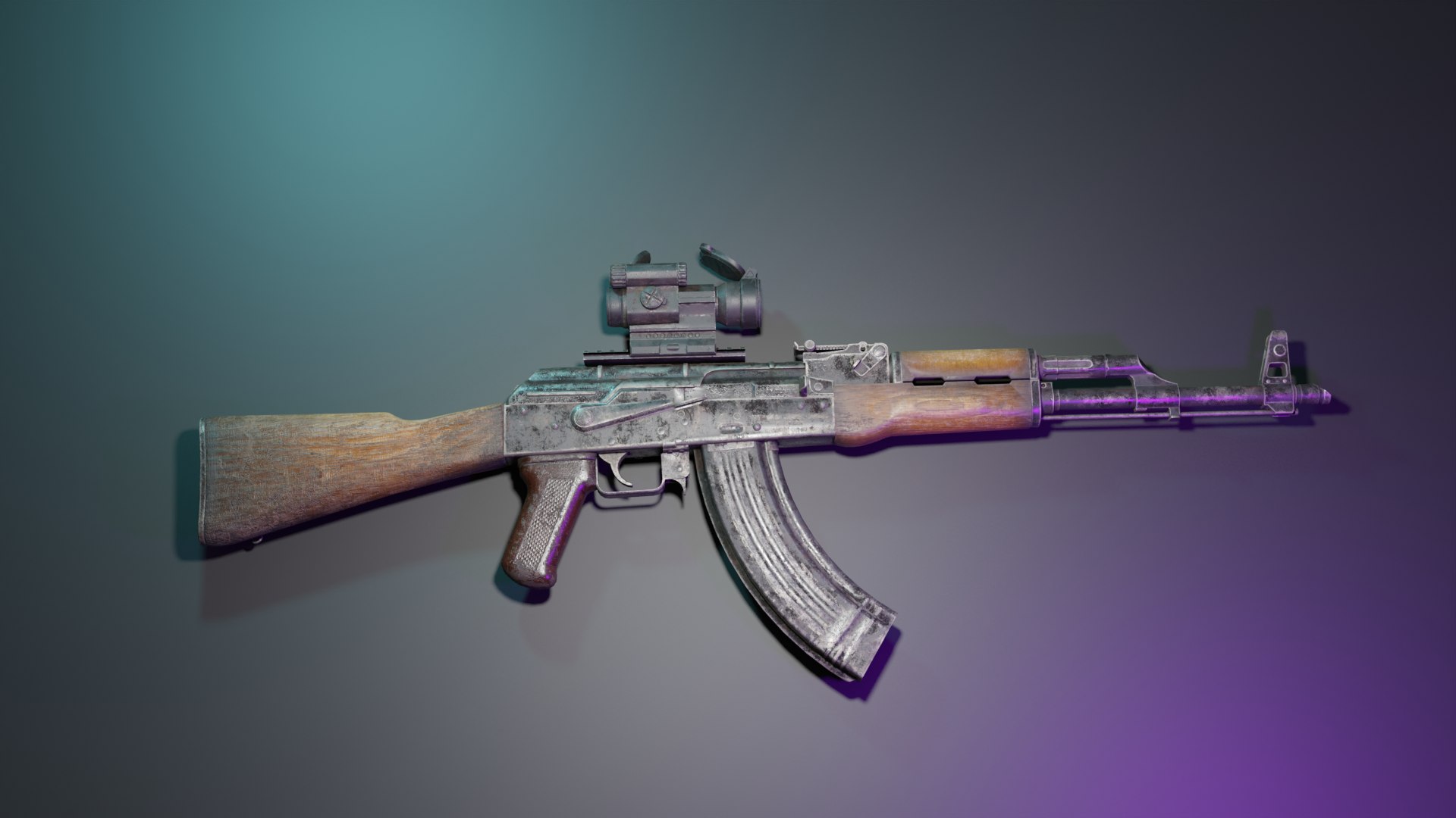 3D Model AK 47 - TurboSquid 1989352