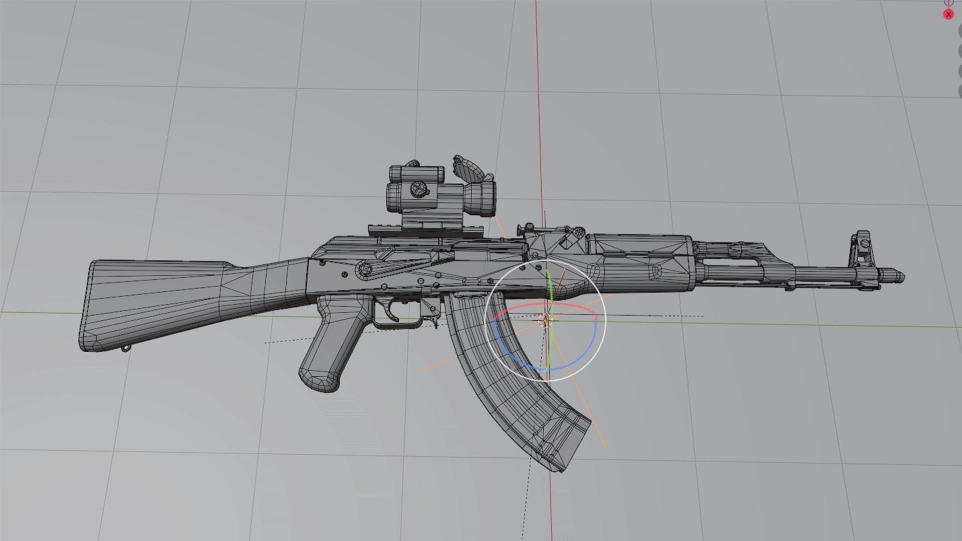 3D Model AK 47 - TurboSquid 1989352