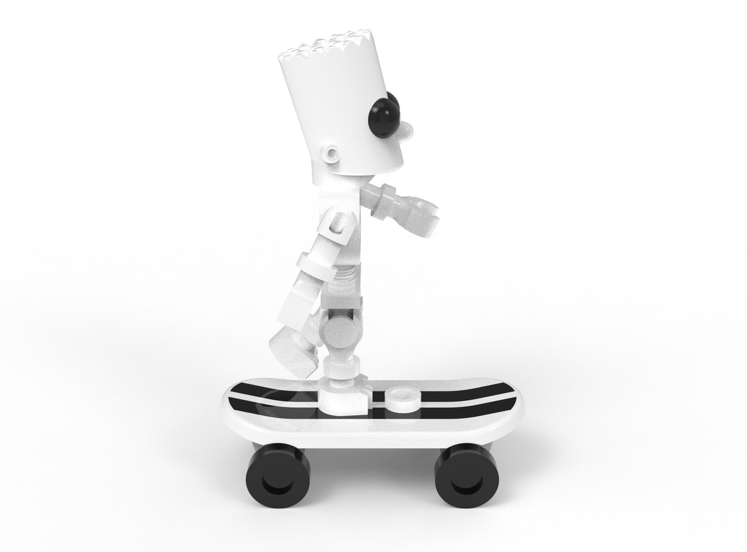 3D Model Lego Skeleton - Bart Simpsons - TurboSquid 2264617