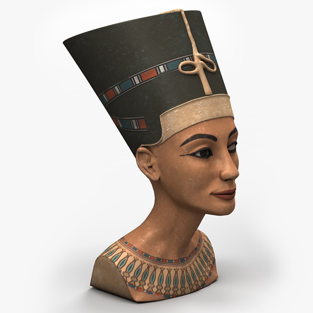 3d Nefertiti Bust Model