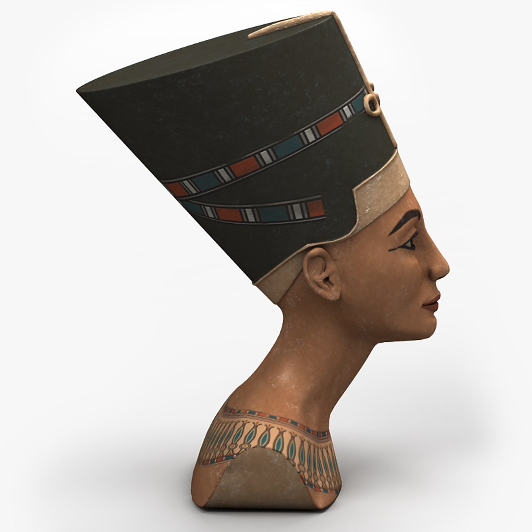 3d Nefertiti Bust Model