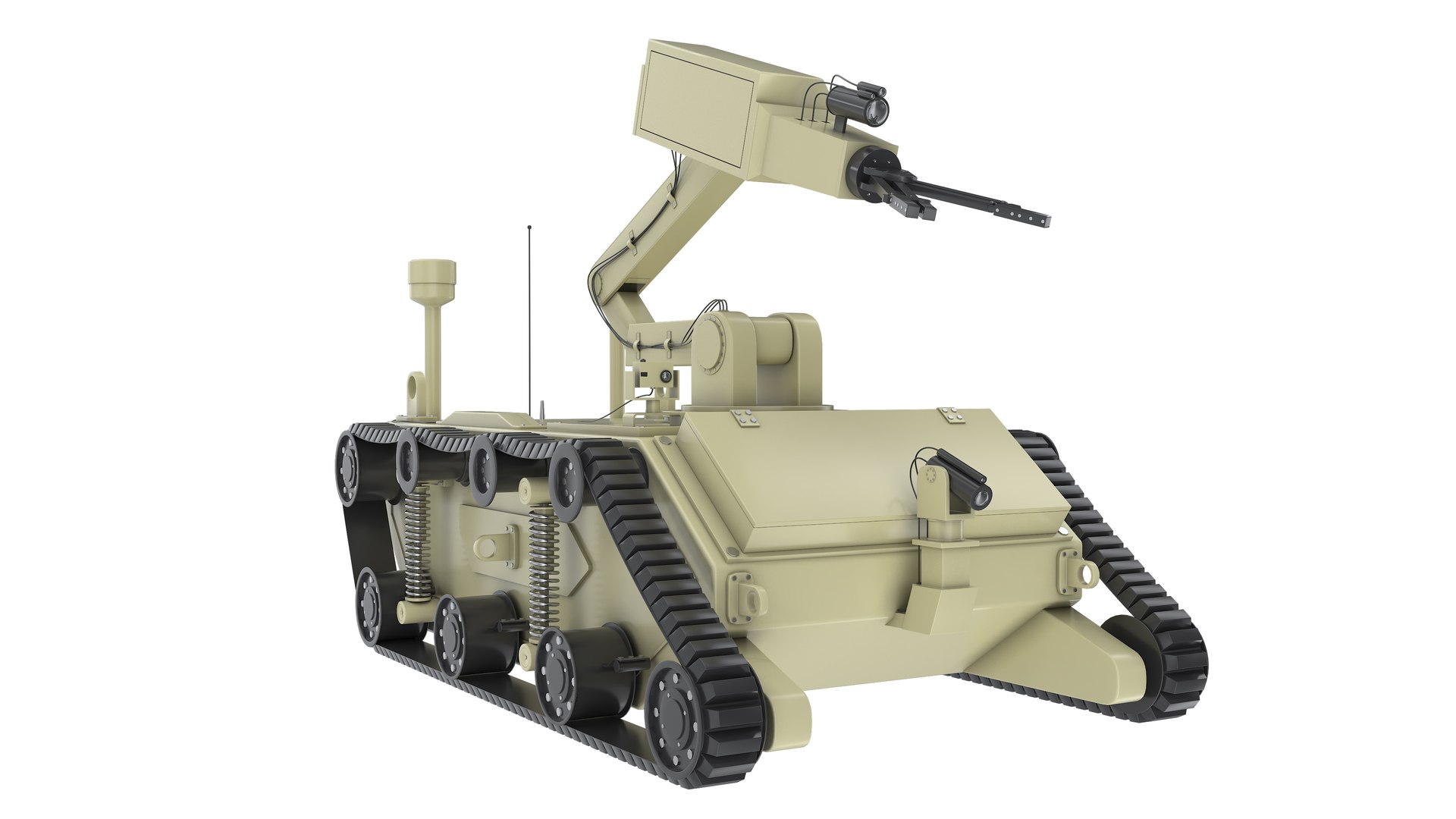 3D Tank And Bomb Squad Robot Model - TurboSquid 2211957