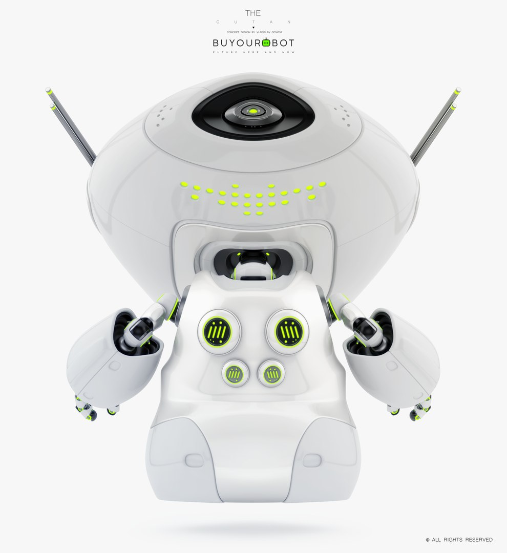 Cartoon Pirate Bot Model - TurboSquid 1232769