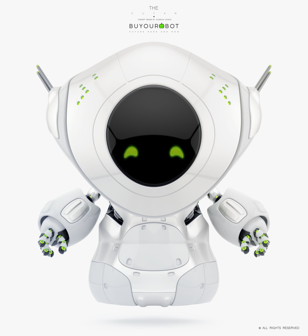 Cartoon Pirate Bot Model - TurboSquid 1232769