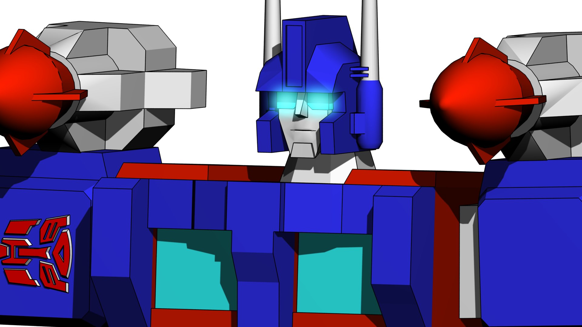 3d Model Ultra Magnus G1