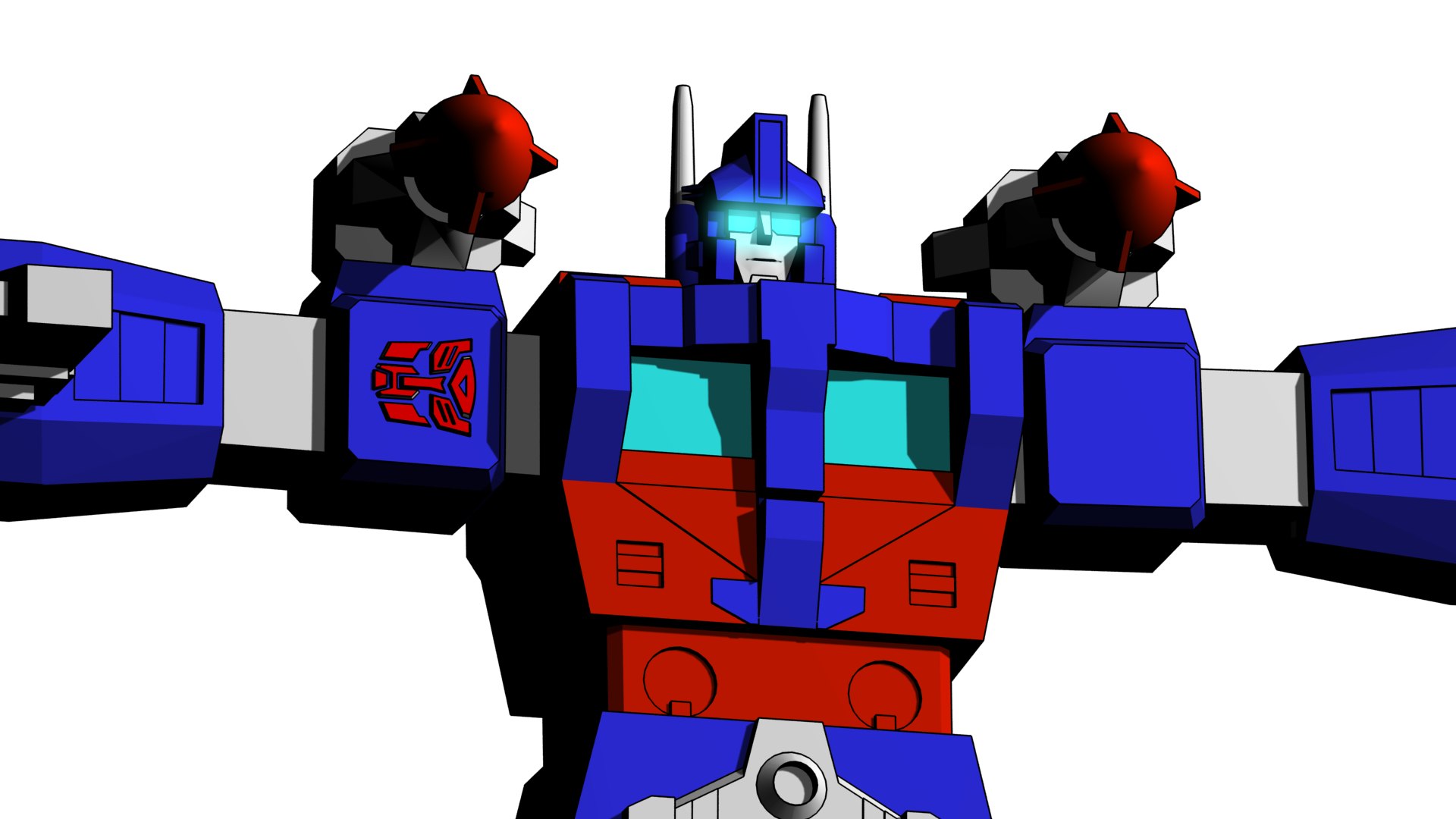 3d Model Ultra Magnus G1
