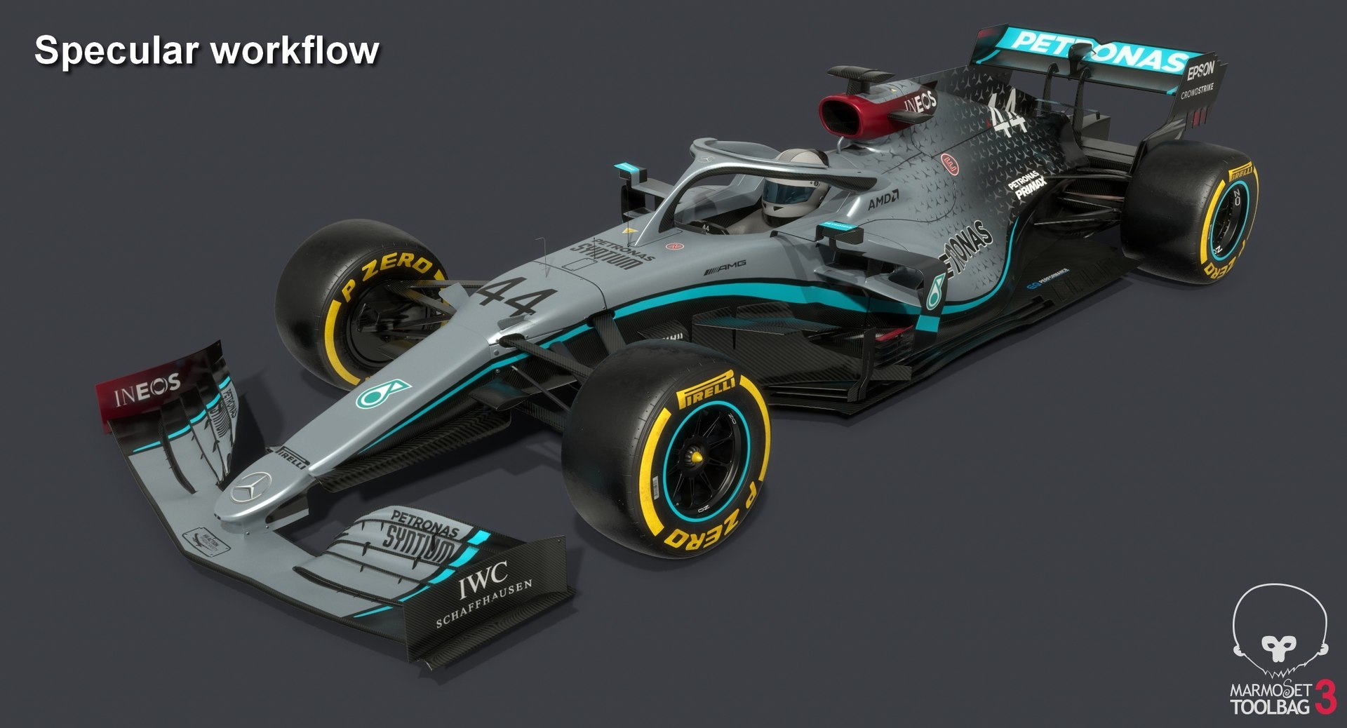 Mercedes f1 w11 formula 1 model - TurboSquid 1518501