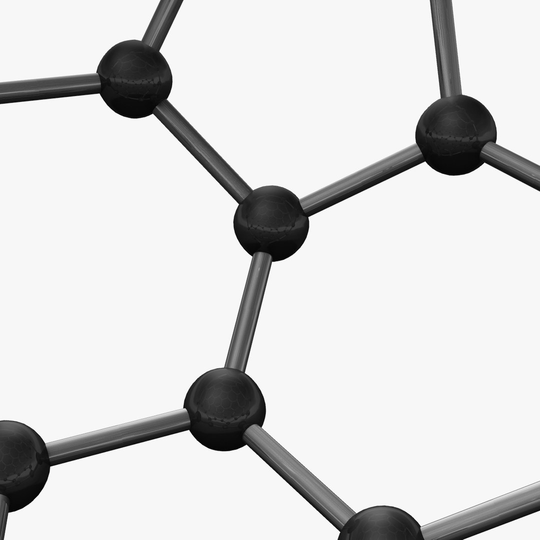 3d Model C60 Buckyball Carbon