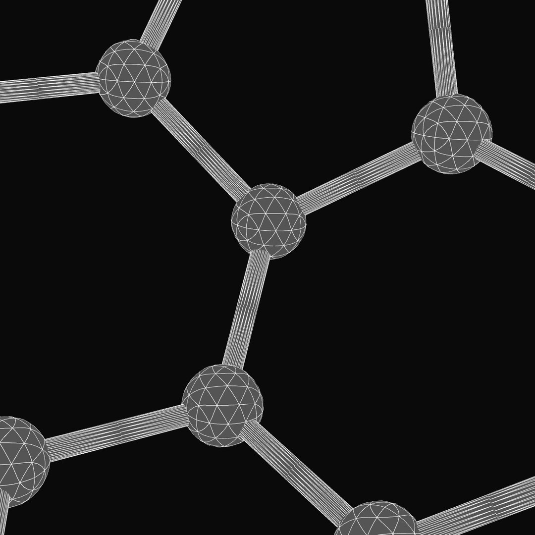 3d Model C60 Buckyball Carbon