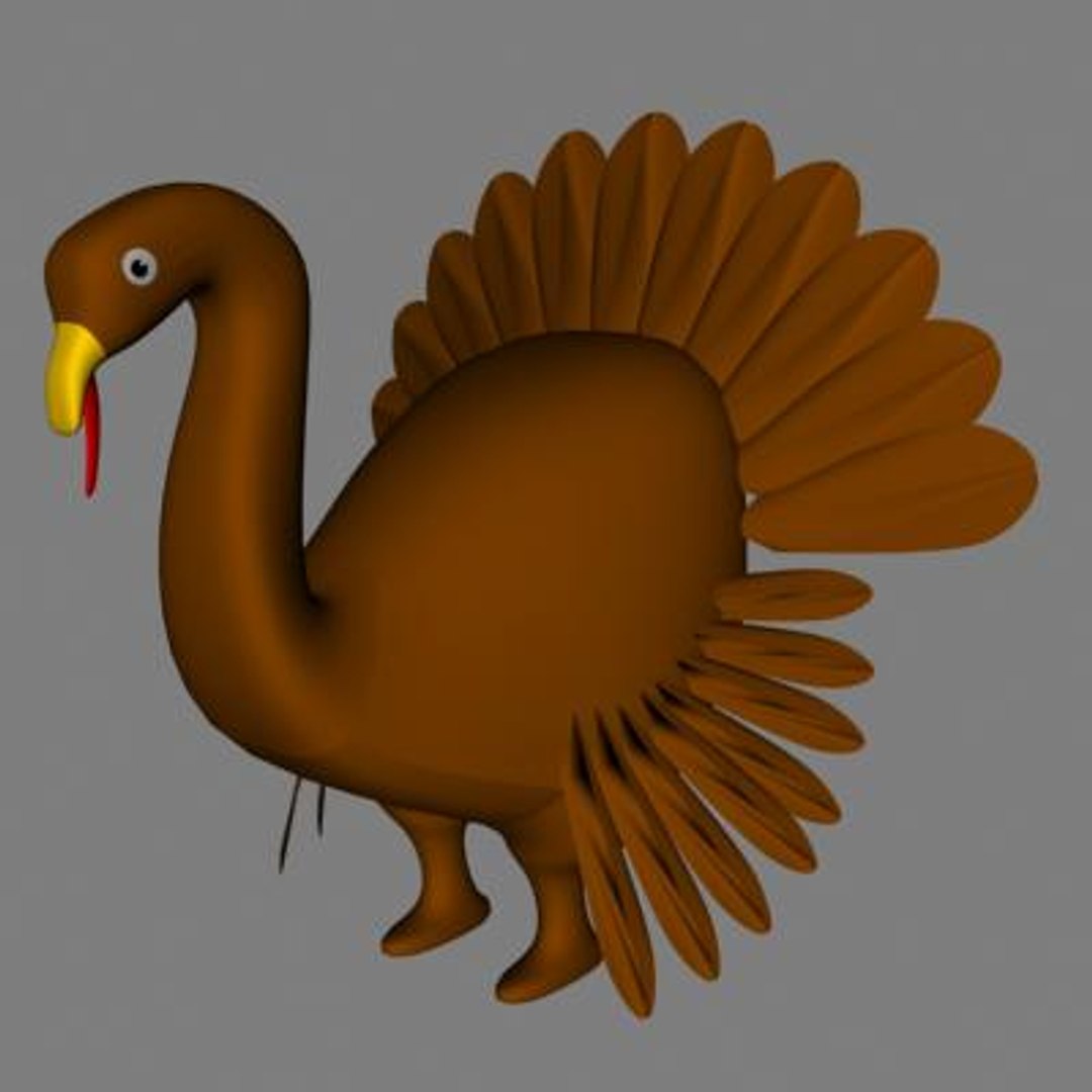 Turkey 3d Model