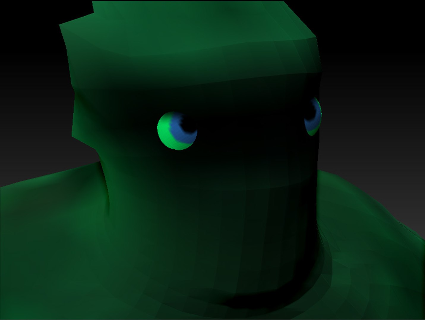 3d Model Green