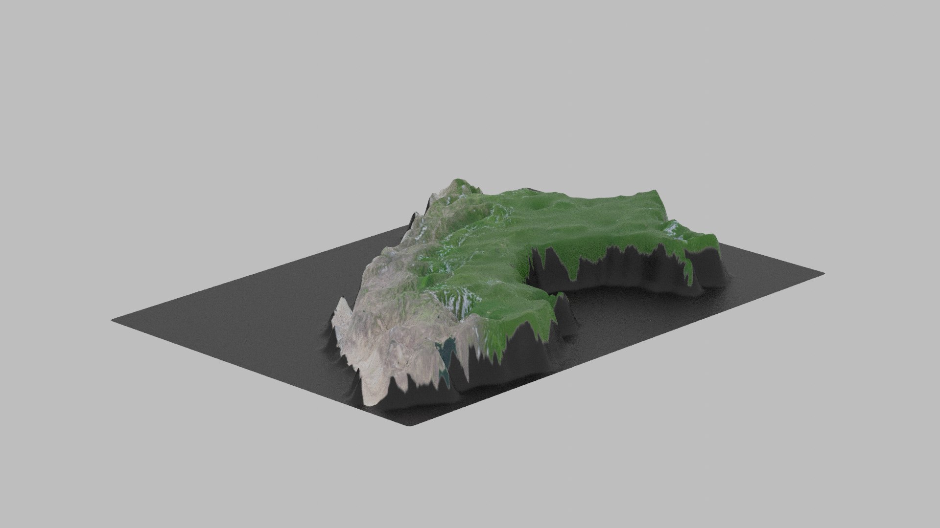 3D Peru Map Country - TurboSquid 2076307