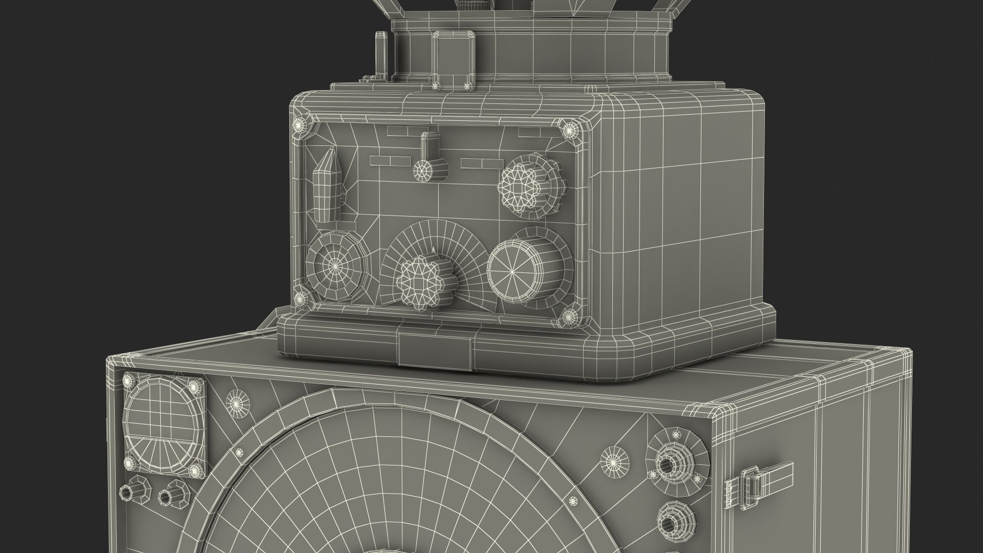 Radio direction finder antenna 3D model - TurboSquid 1684445
