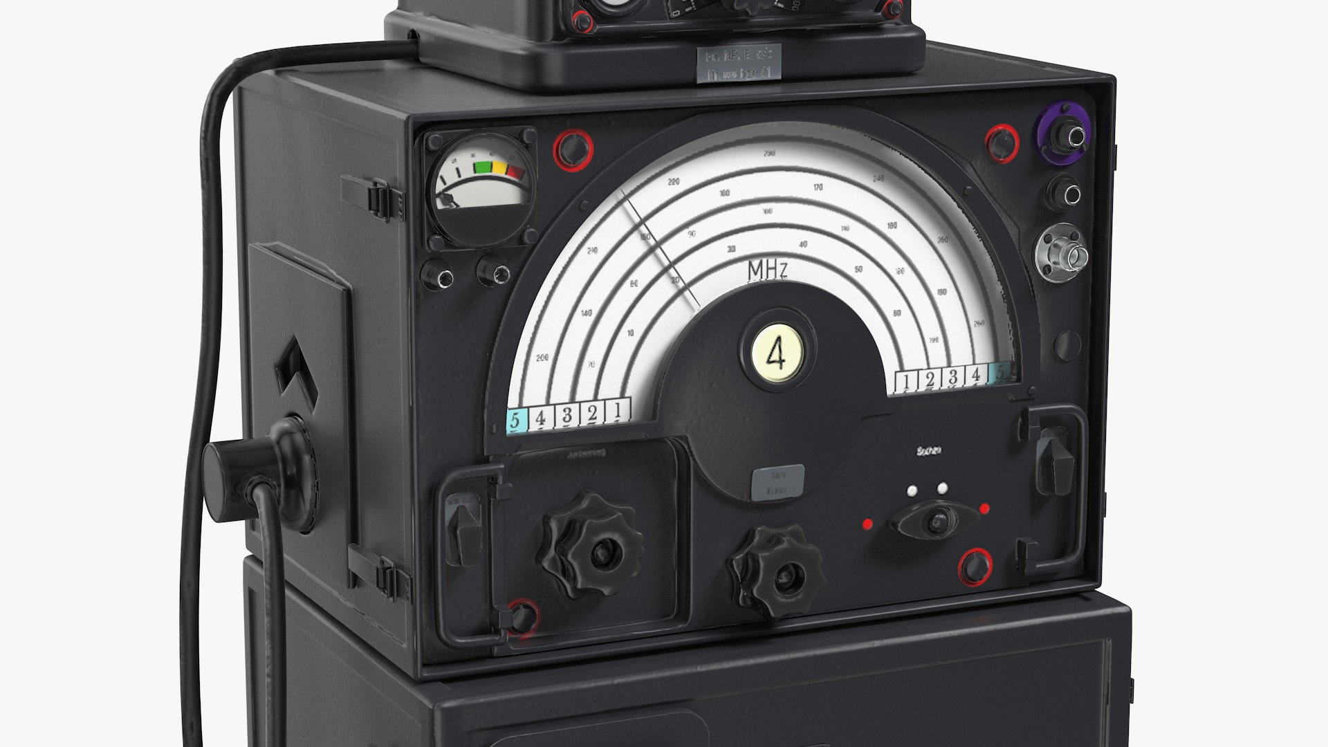 Radio Direction Finder Antenna 3D Model - TurboSquid 1684445