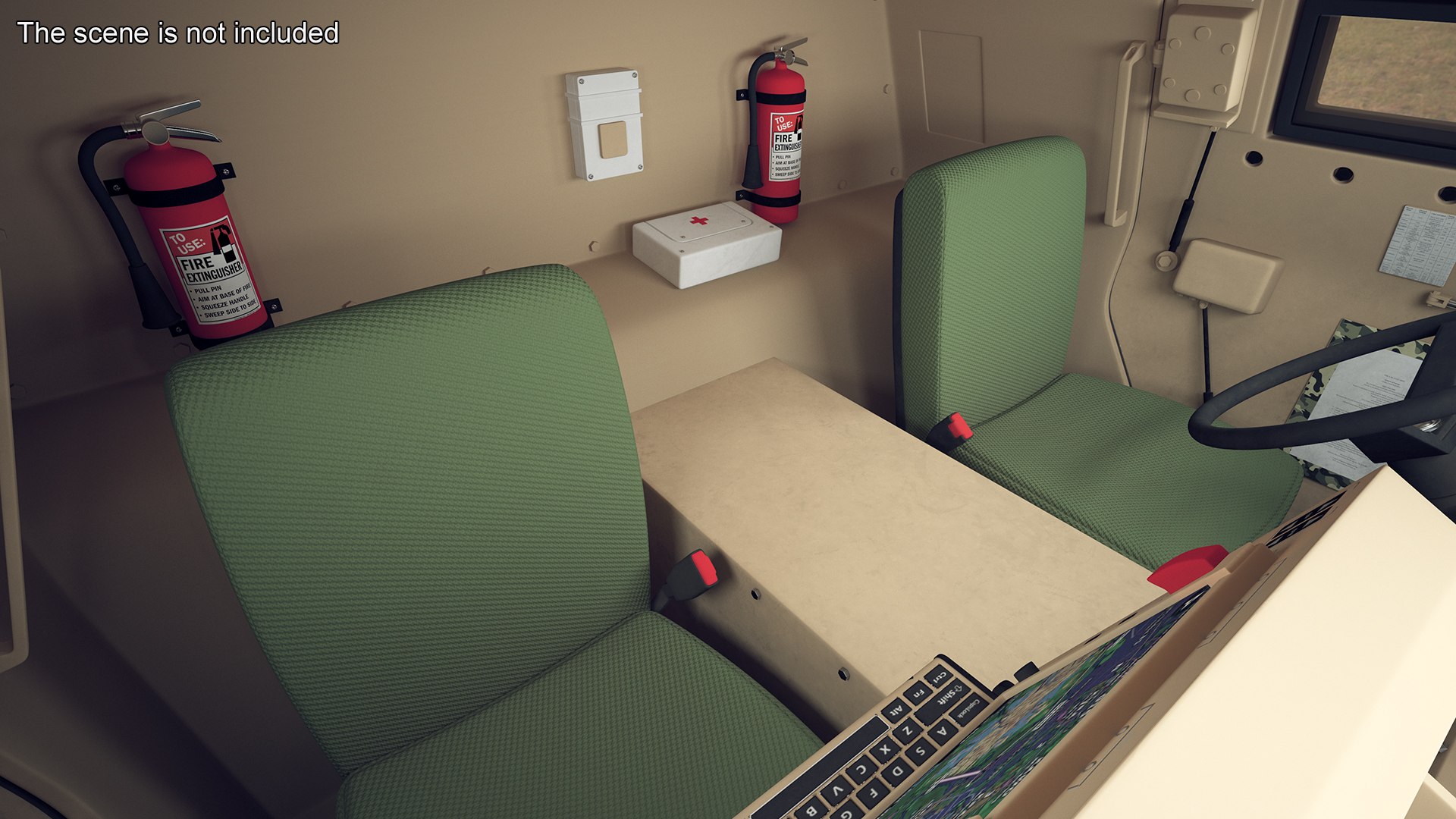 Military Mobile Command Truck Desert Tan 3D Model - TurboSquid 2389512