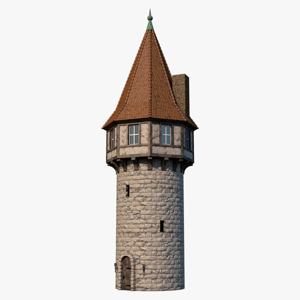 modelo 3d Atalaya medieval - TurboSquid 1928727