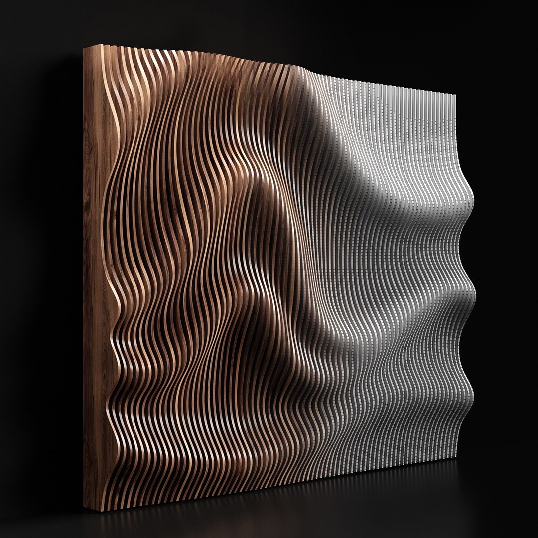 Wood Panels 3D Model - TurboSquid 1506952