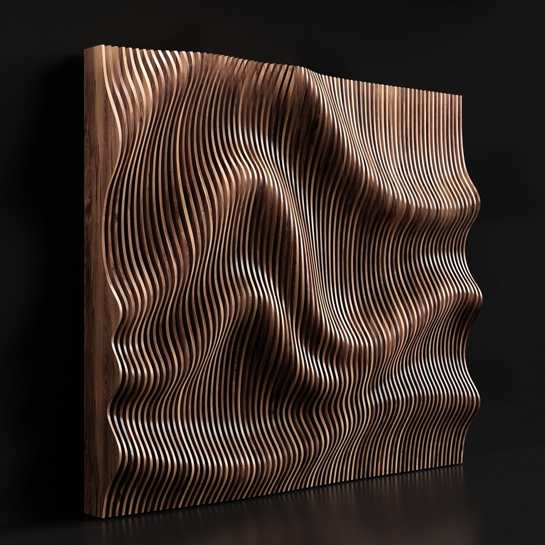 Wood Panels 3D Model - TurboSquid 1506952