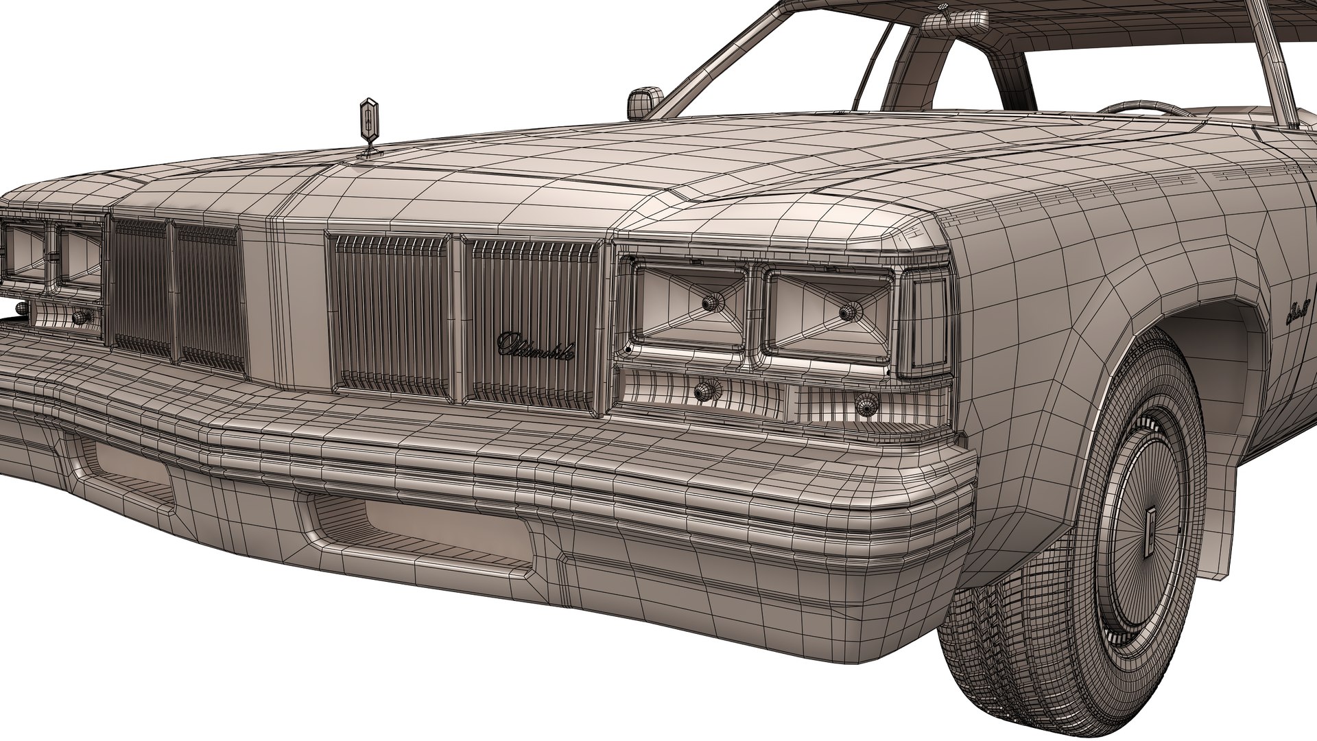 3D Oldsmobile Delta 88 1976 - TurboSquid 1784215