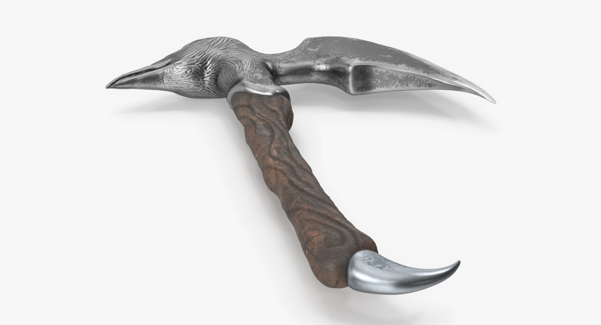 3D Model Medieval Crow Axe - TurboSquid 1262727