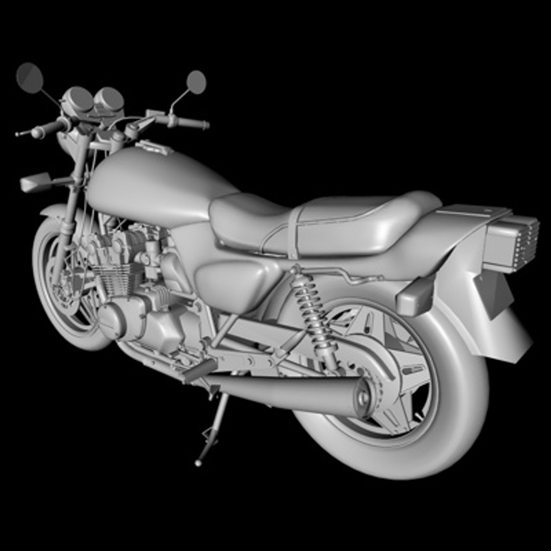 3d C4d 1979 Honda 750f