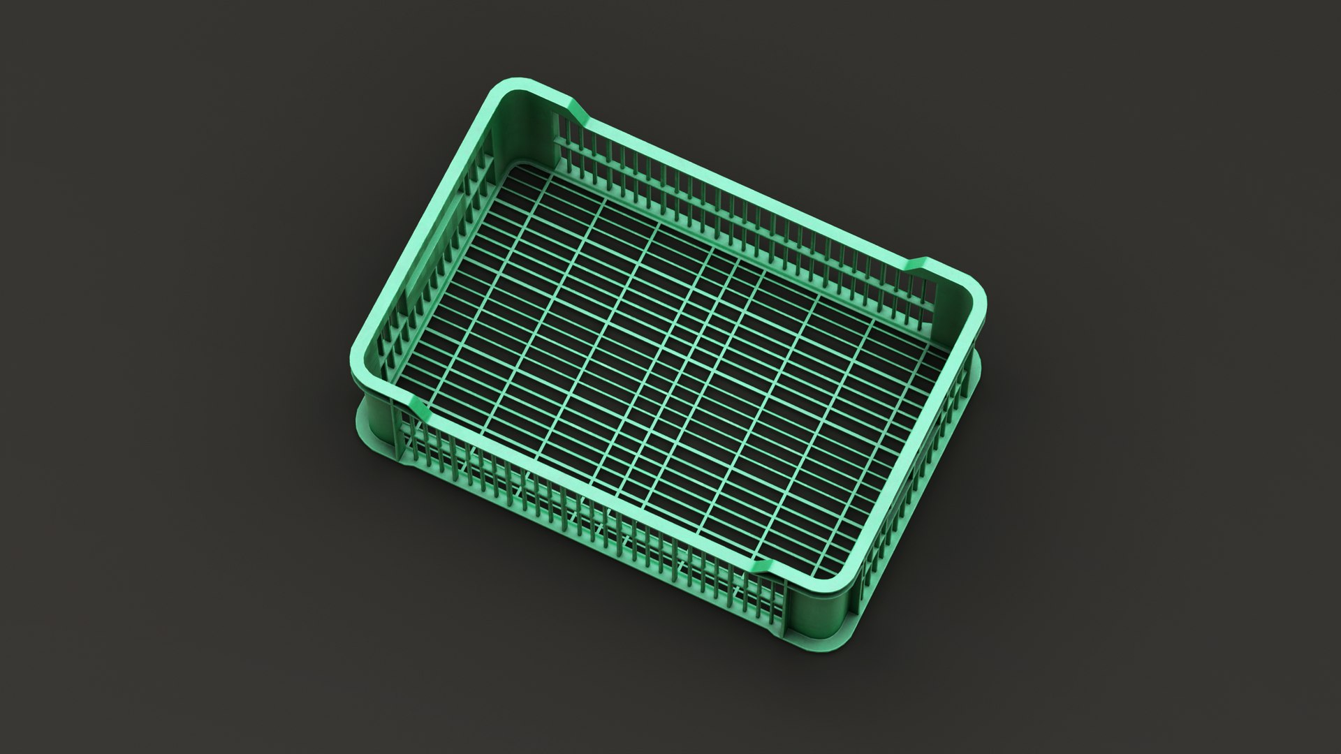 Plastic Fruit Crate Low-poly PBR 8K 3D Model - TurboSquid 2344632