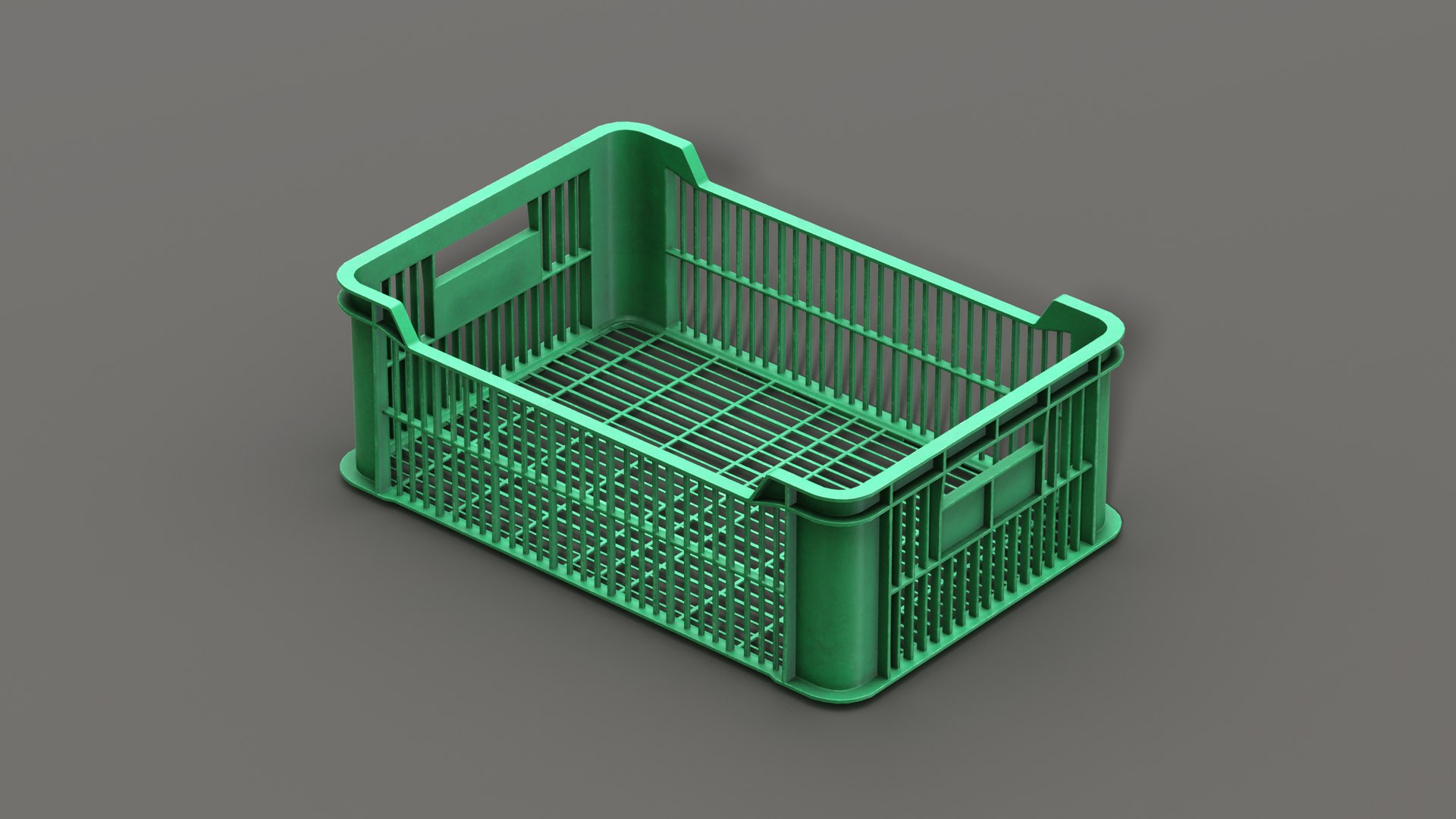 Plastic Fruit Crate Low-poly PBR 8K 3D Model - TurboSquid 2344632