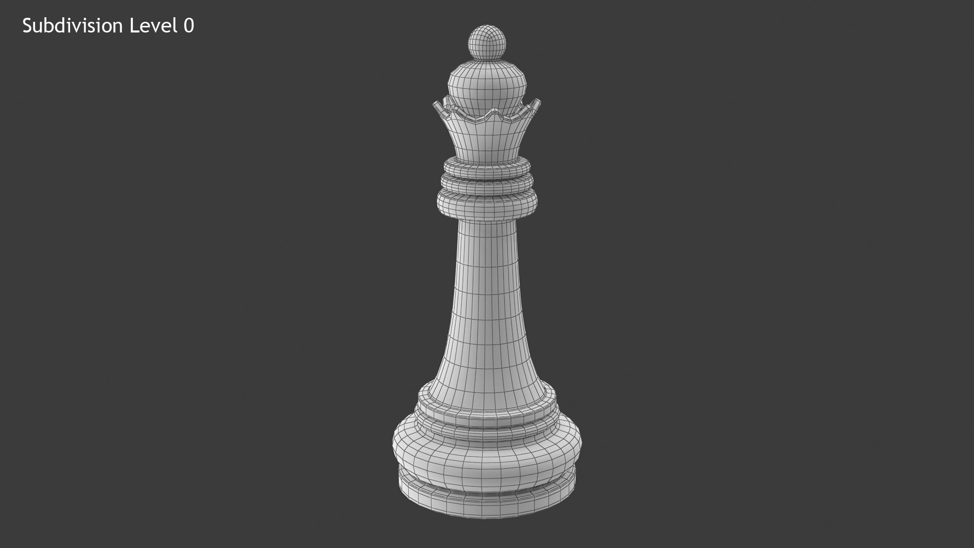 3D Chess Queen - TurboSquid 1447418