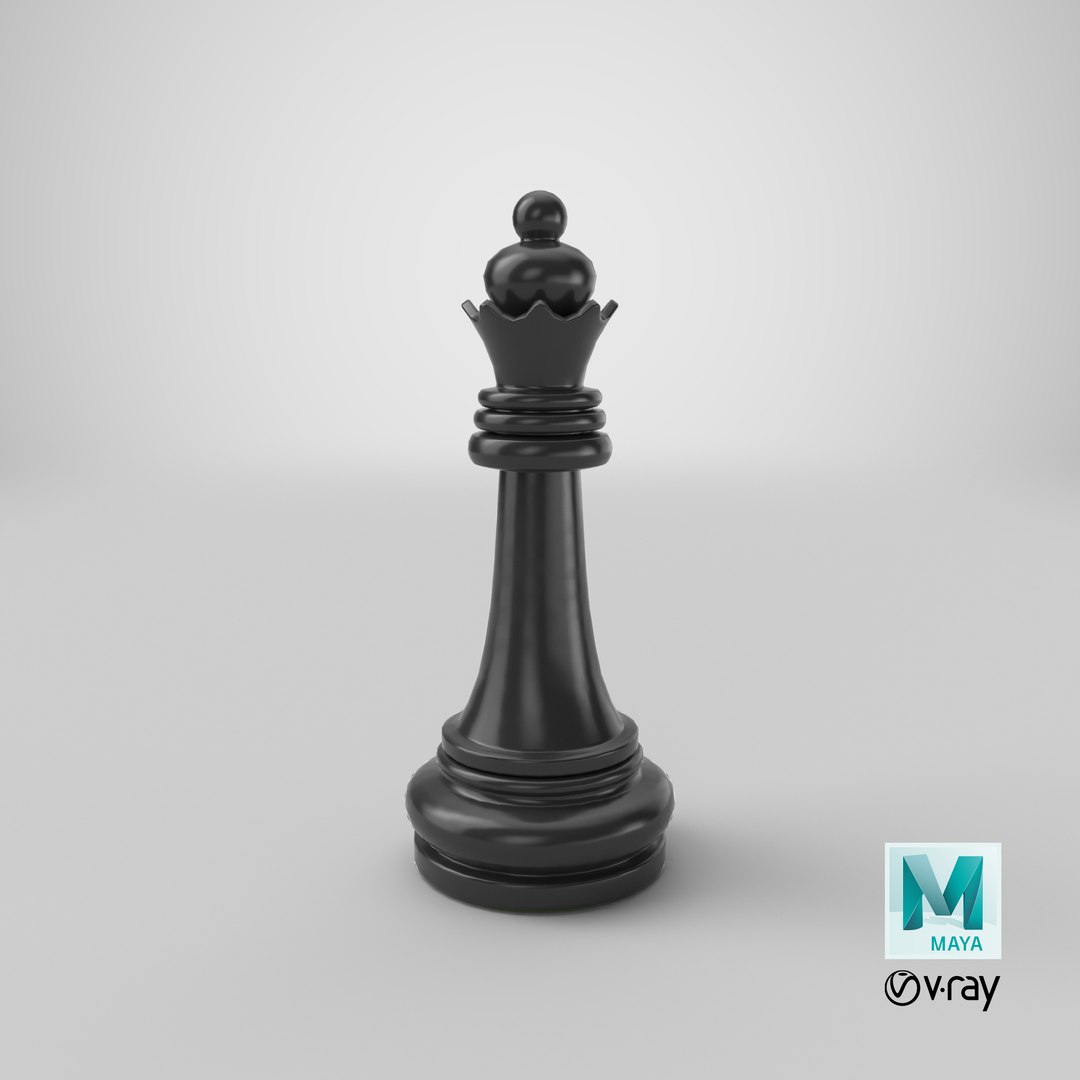 3D Chess Queen - TurboSquid 1447418