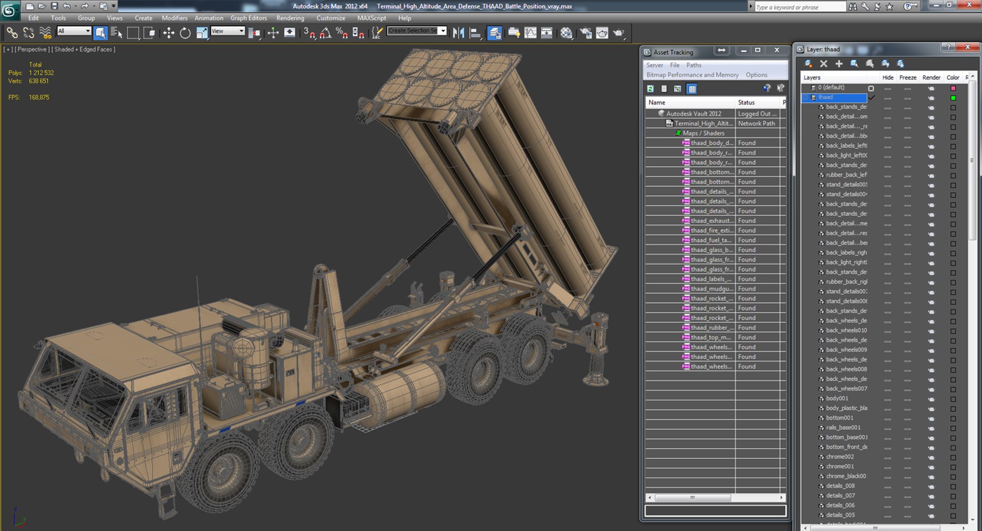 3D Model Terminal Altitude Area Defense - TurboSquid 1232884