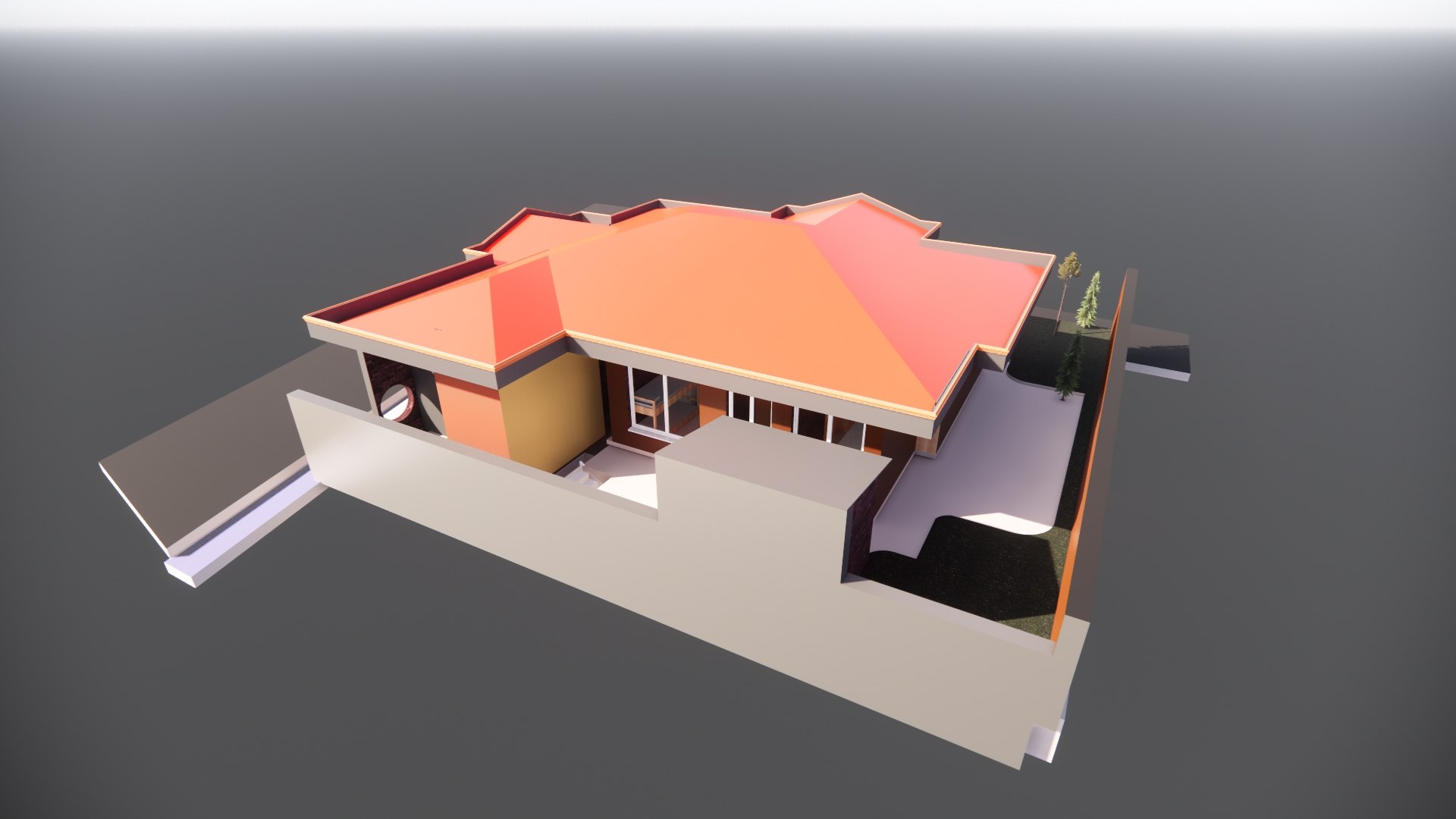 Villa 3D Model - TurboSquid 2142012